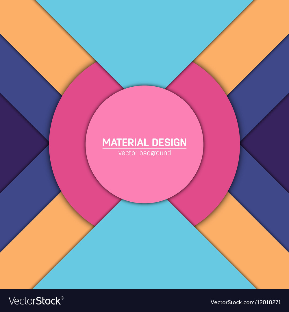 Material design background abstract Royalty Free Vector