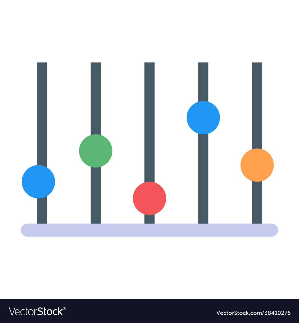 Controller chart Royalty Free Vector Image - VectorStock