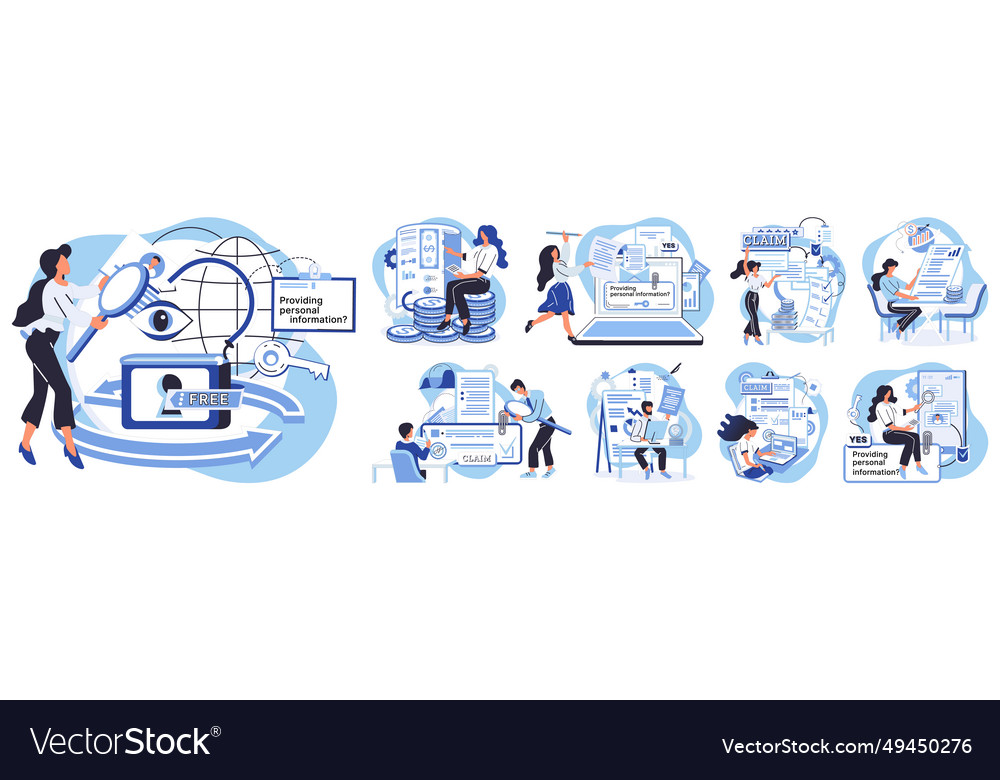 Financial audit metaphors can Royalty Free Vector Image Financial audit metaphors can Royalty Free Vector Image