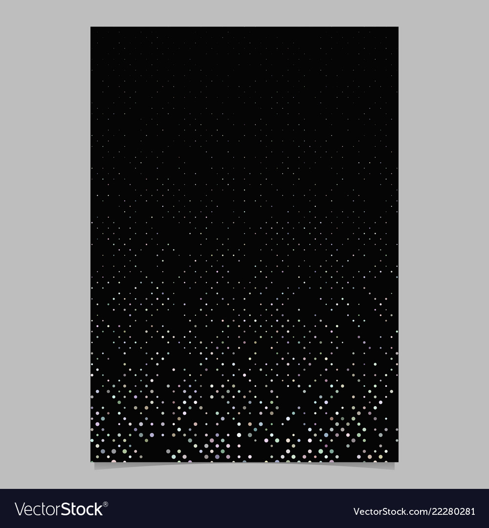 Abstract geometric circle pattern background page Vector Image