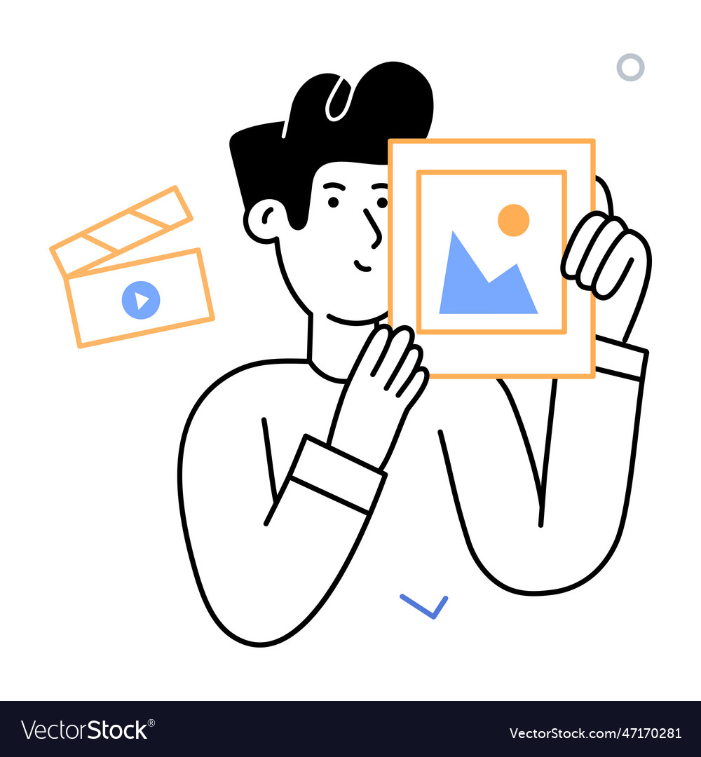 Content creation Royalty Free Vector Image - VectorStock