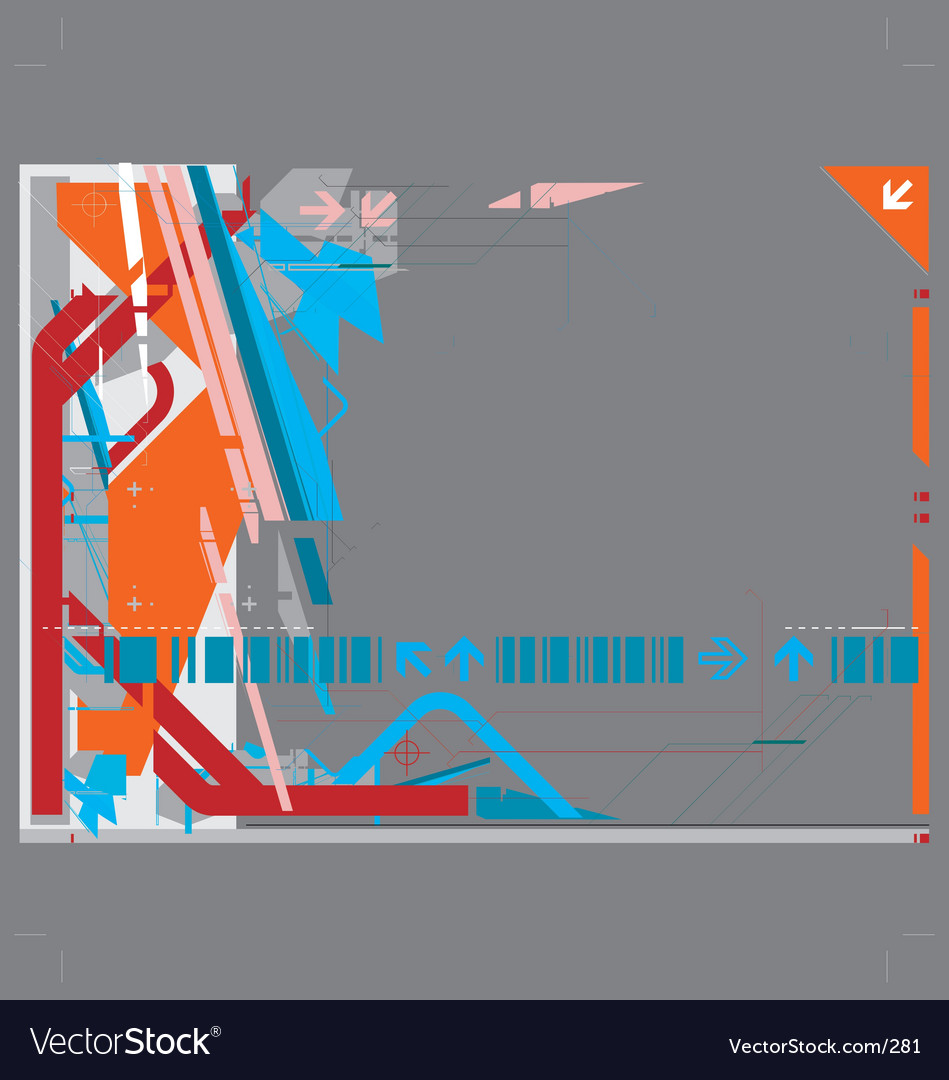 High tech background Royalty Free Vector Image