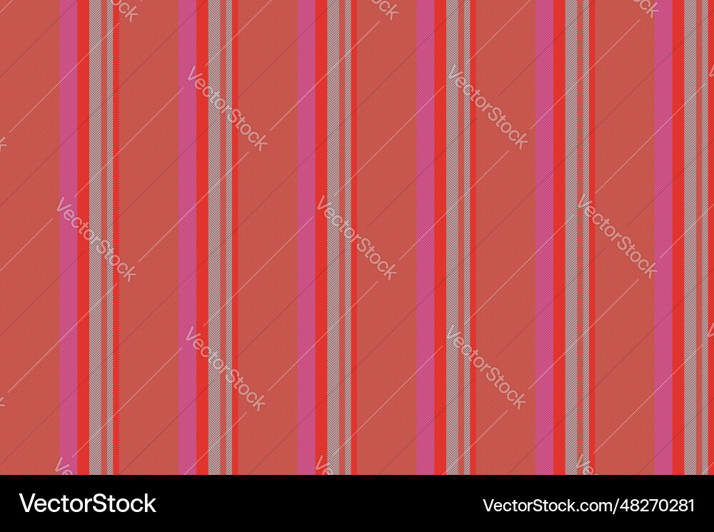 Textile fabric vertical of lines stripe Royalty Free Vector