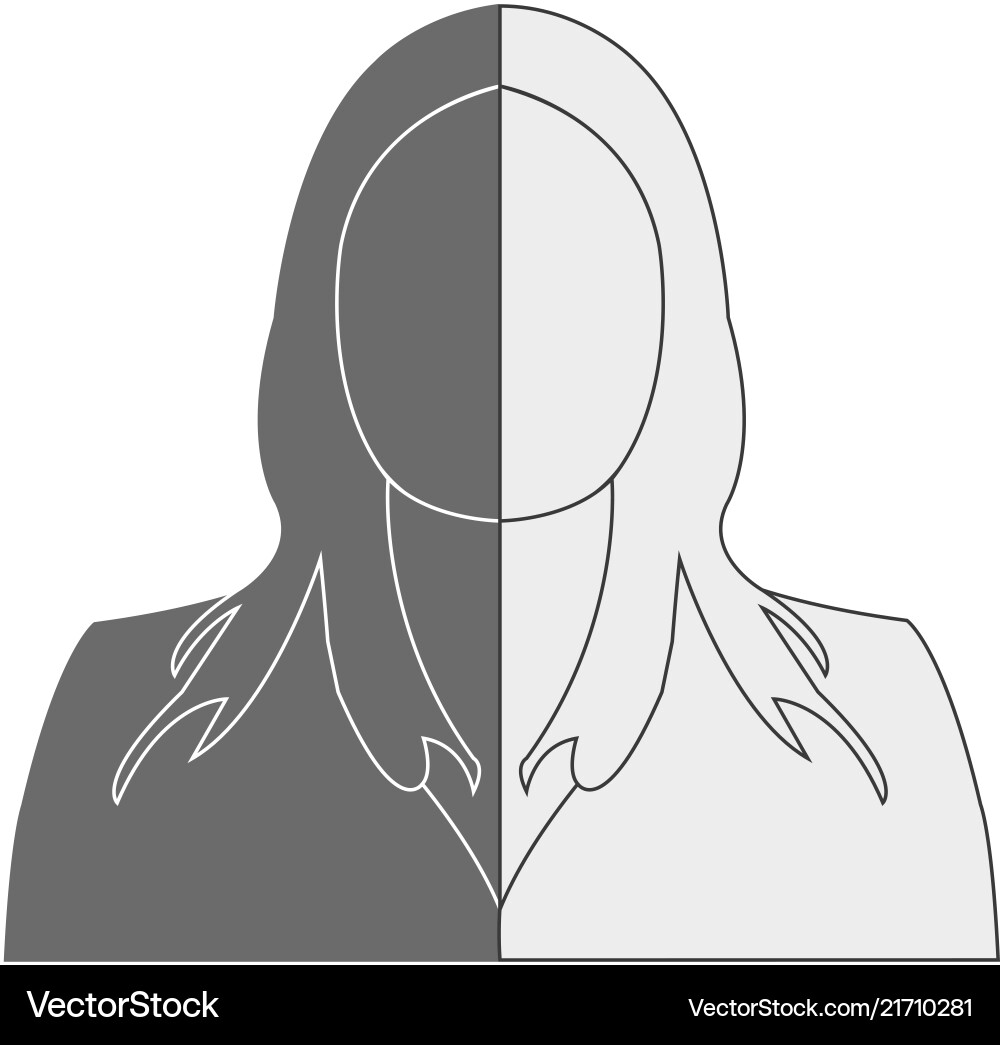Woman avatar professional icon Royalty Free Vector Image