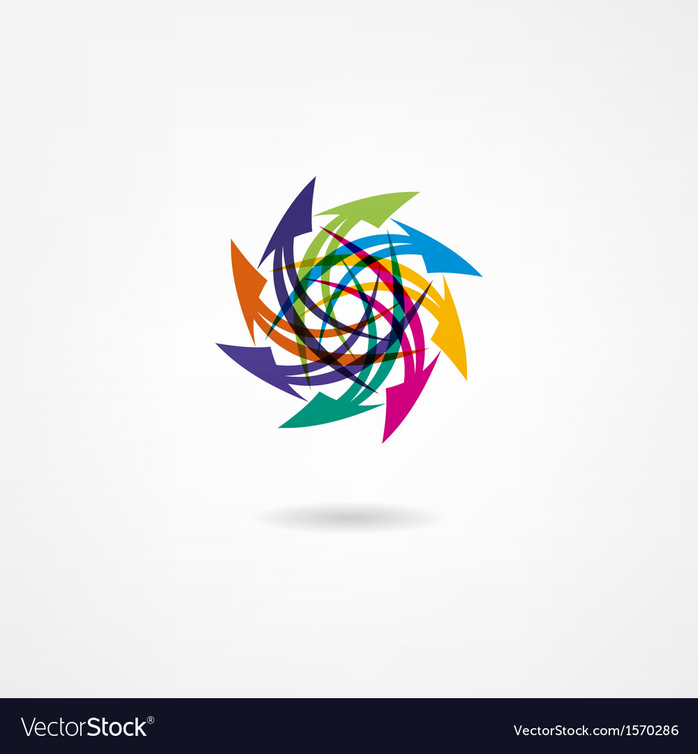 Abstract icon Royalty Free Vector Image - VectorStock