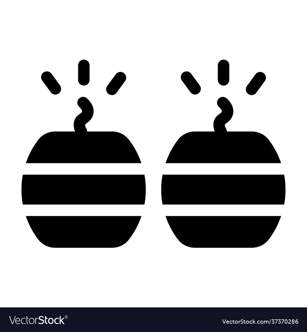 Cherry bombs Royalty Free Vector Image - VectorStock