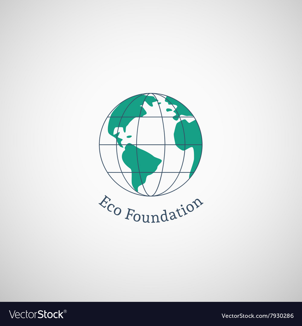 Ecological logo Royalty Free Vector Image - VectorStock