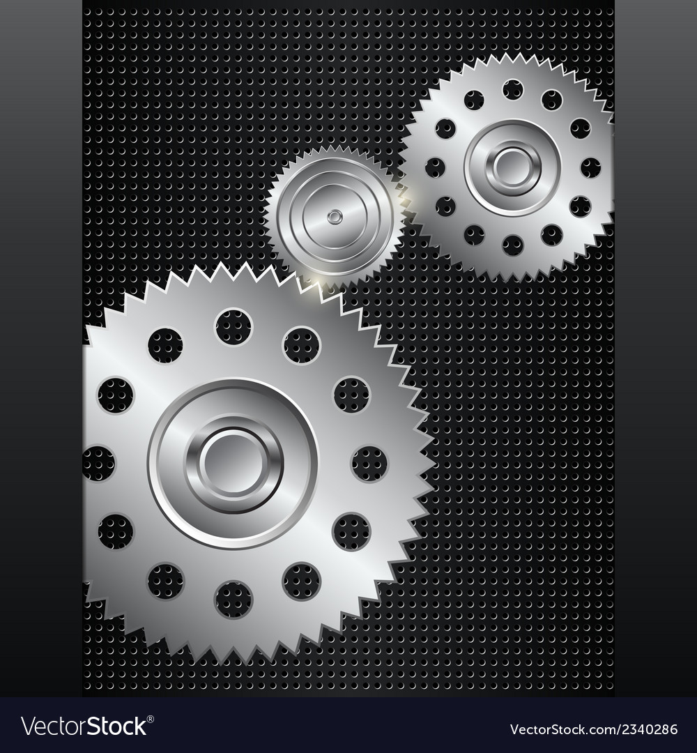 Mechanical background Royalty Free Vector Image