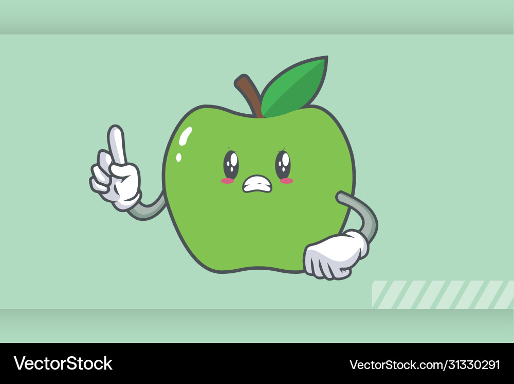 Angry mad bad mood face emotion forefinger hand Vector Image