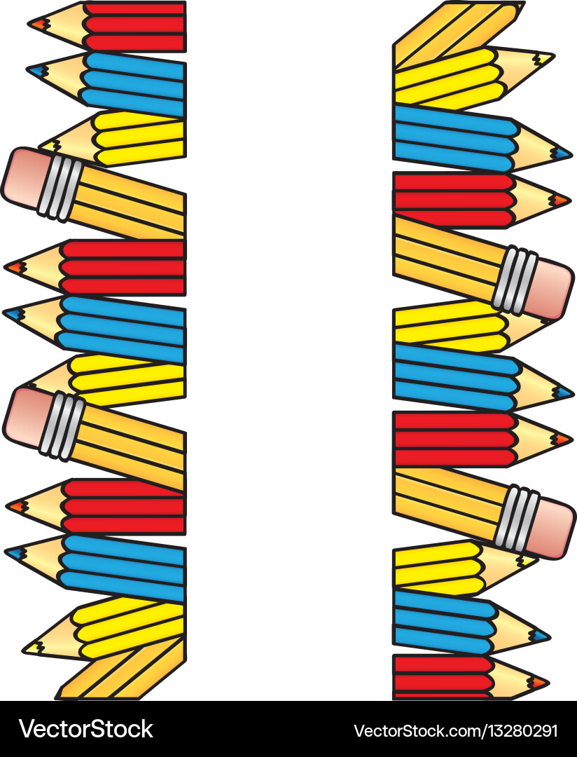 Pencil color icon stock Royalty Free Vector Image