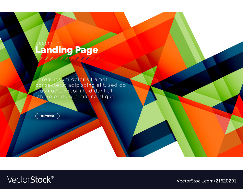 Square shape geometric abstract background Vector Image