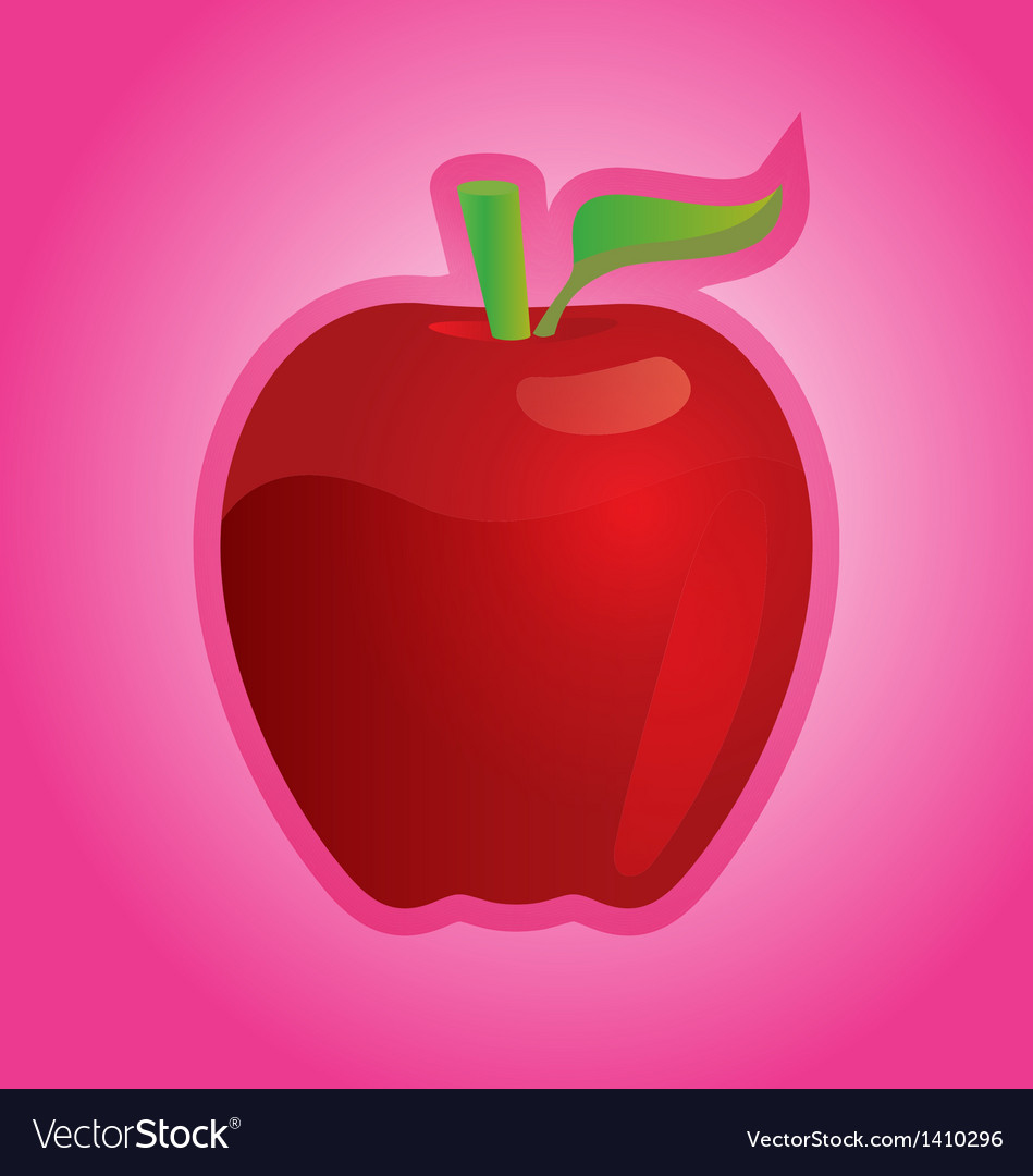 Apple Royalty Free Vector Image - VectorStock