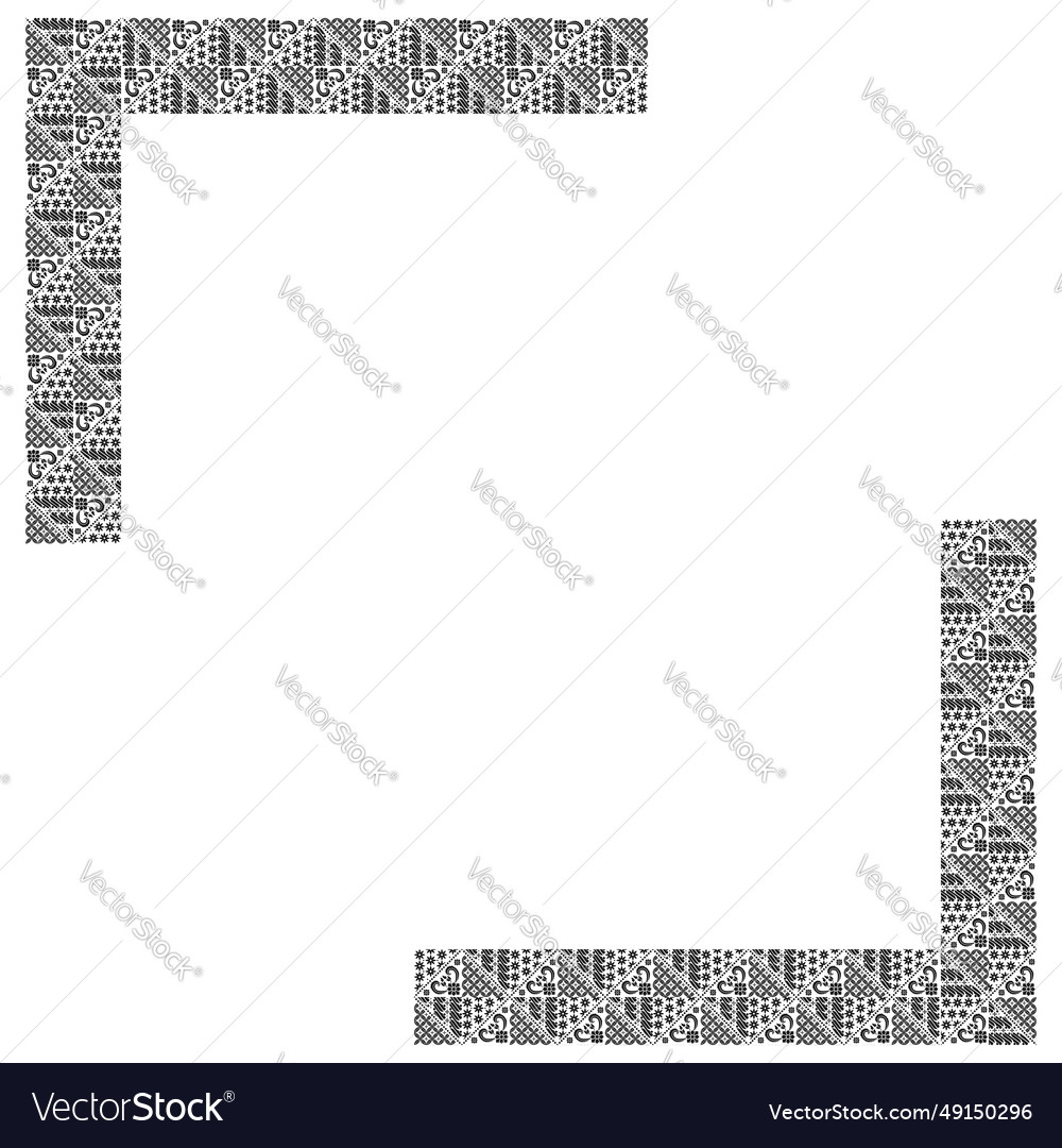 Indonesian java batik heritage element design Vector Image