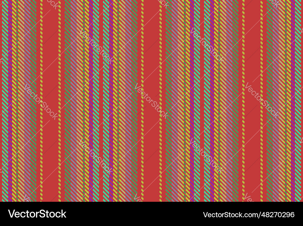 Seamless background stripe of fabric texture Vector Image