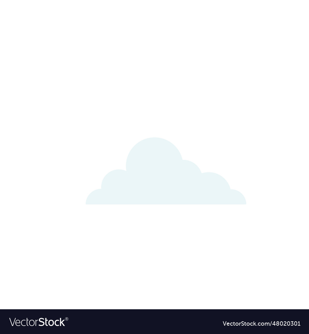 Cloud sky element Royalty Free Vector Image - VectorStock