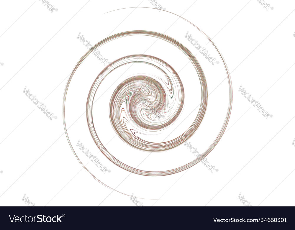 Curve rotated volute helix shape colorful spiral Vector Image Curve rotated volute helix shape colorful spiral Vector Image