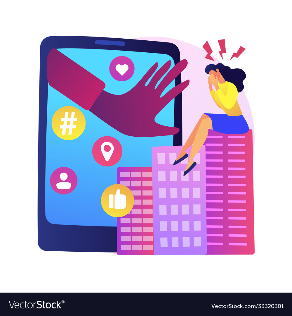 Digital overload abstract concept Royalty Free Vector Image Digital overload abstract concept Royalty Free Vector Image