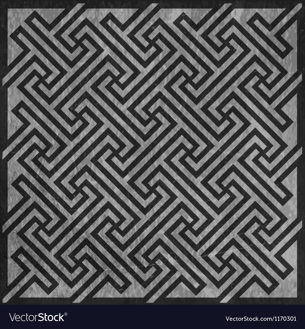 Geometric key pattern Royalty Free Vector Image