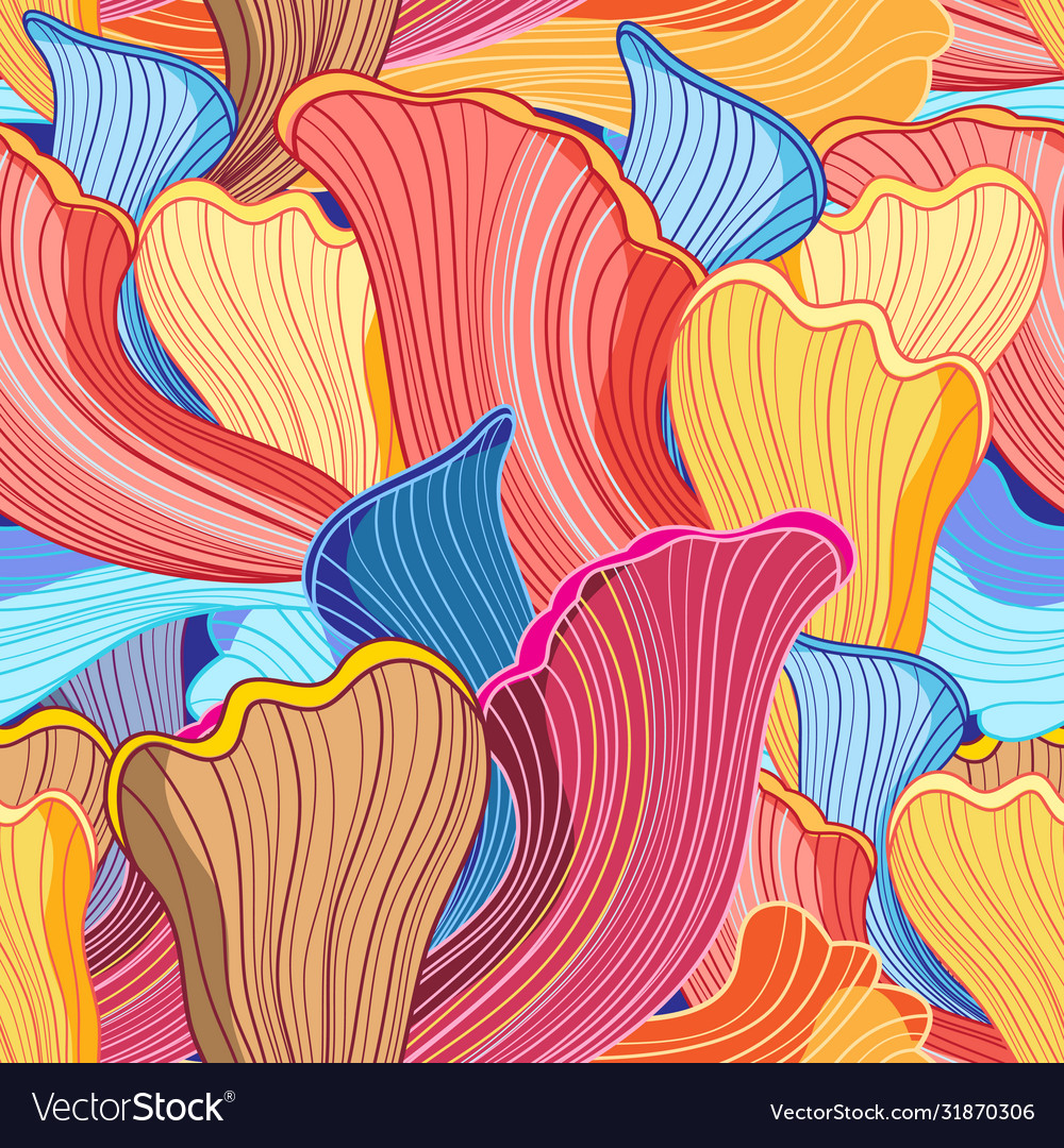 Abstract pattern wave Royalty Free Vector Image
