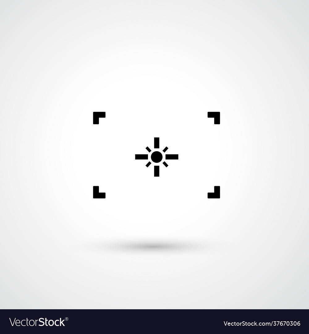 Camera symbol Royalty Free Vector Image - VectorStock