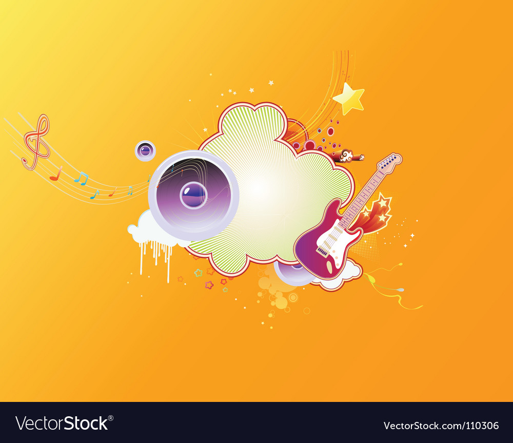 Funky frame Royalty Free Vector Image - VectorStock