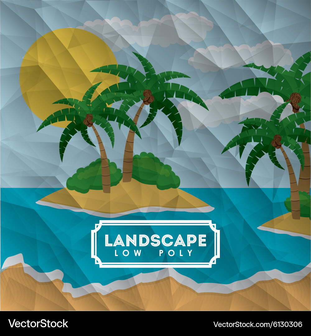 Landscape design Royalty Free Vector Image - VectorStock