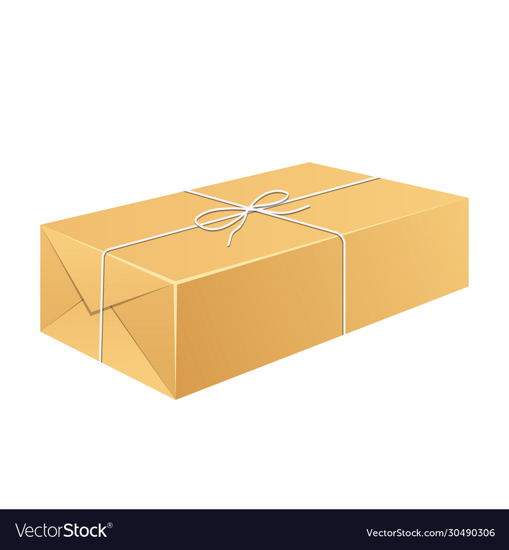 Parcel box Royalty Free Vector Image - VectorStock