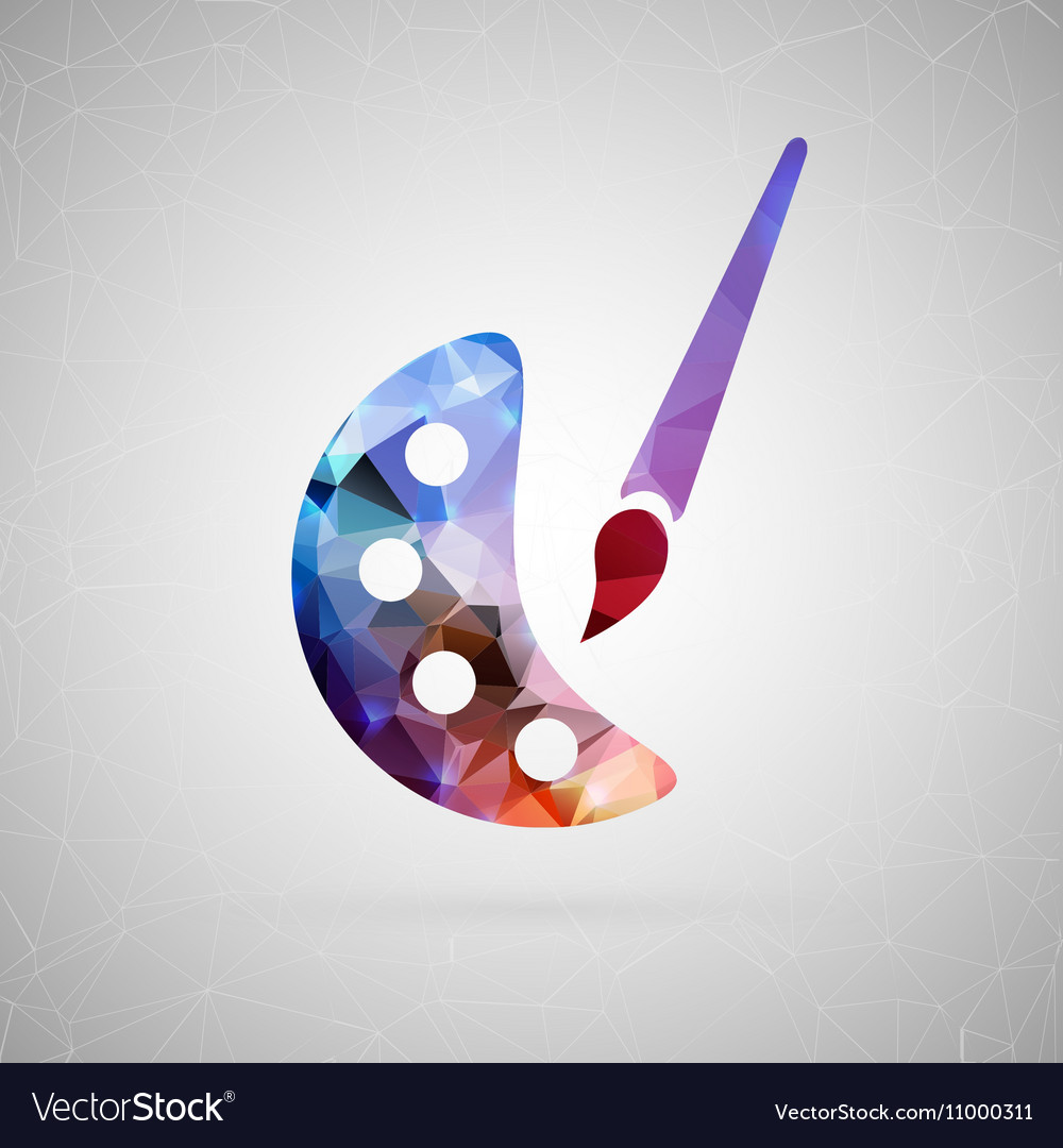 Abstract creative concept icon for web Royalty Free Vector