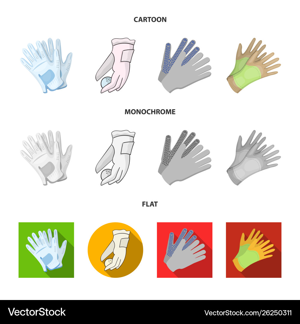 Design knitted and keeper symbol set Royalty Free Vector