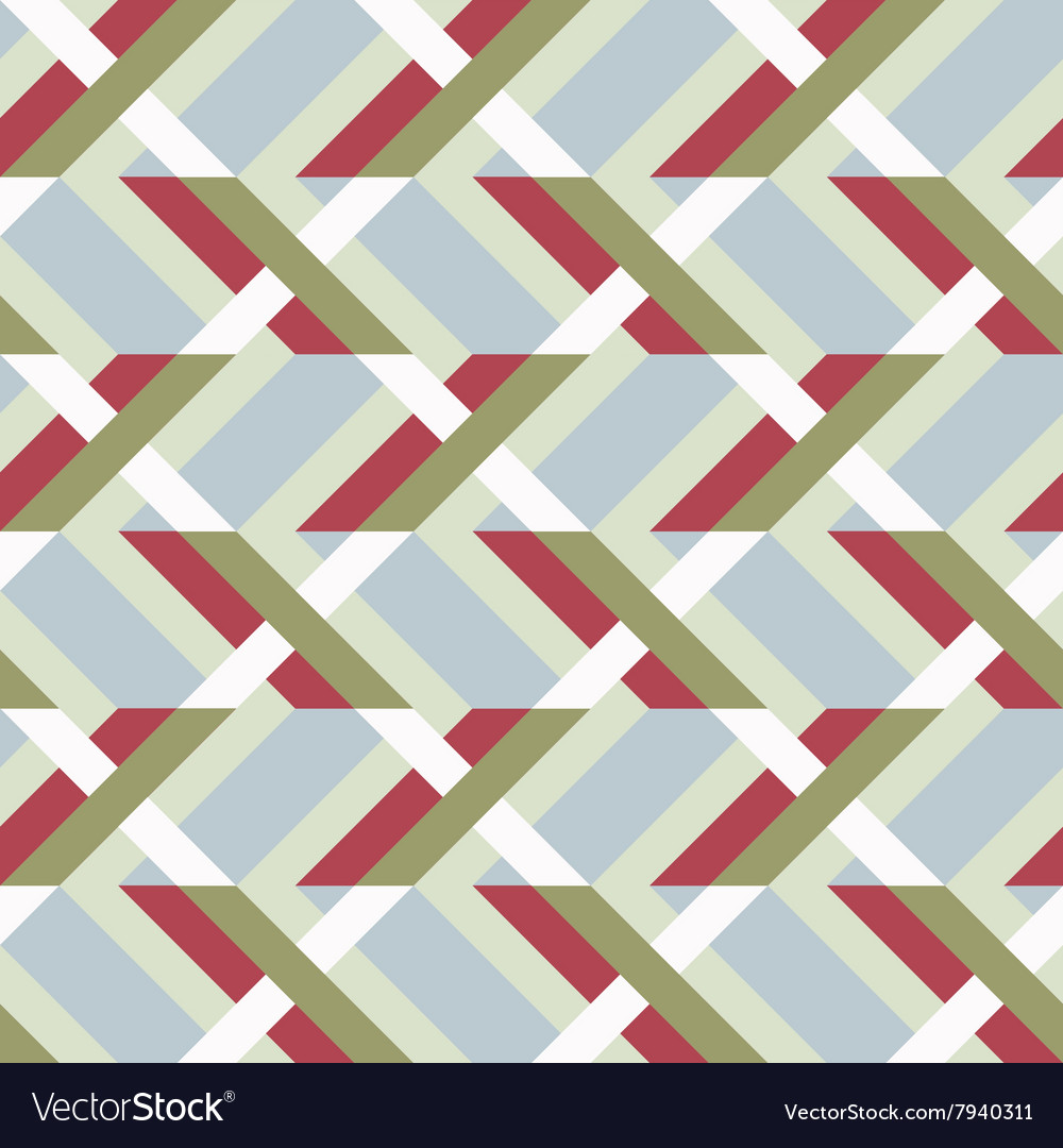 Geometry rhombus seamless pattern Royalty Free Vector Image