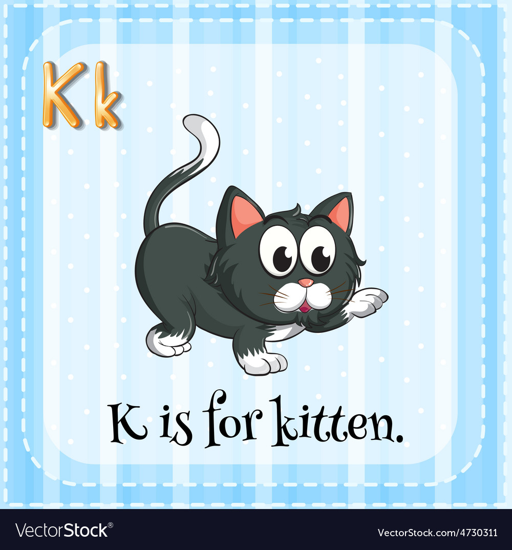 Kitten Royalty Free Vector Image - VectorStock