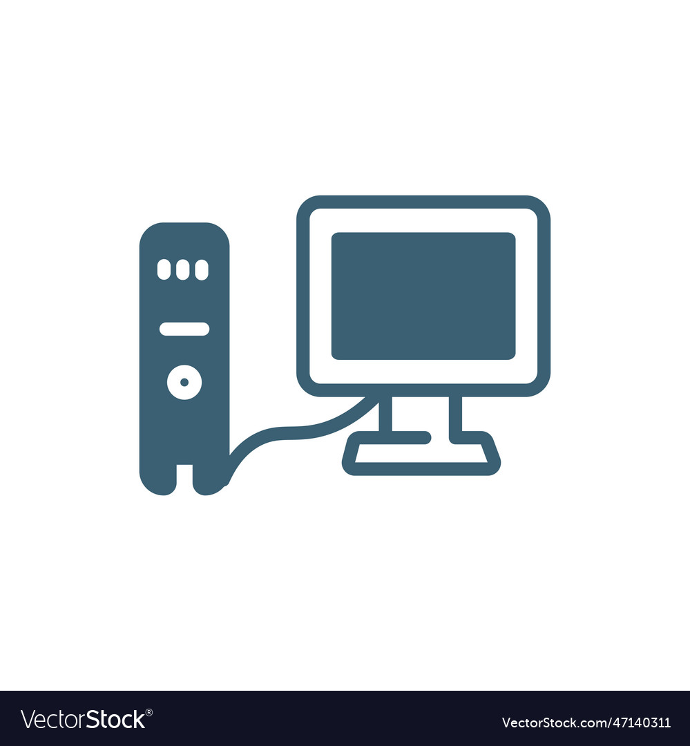 Work station icons filled station icon Royalty Free Vector