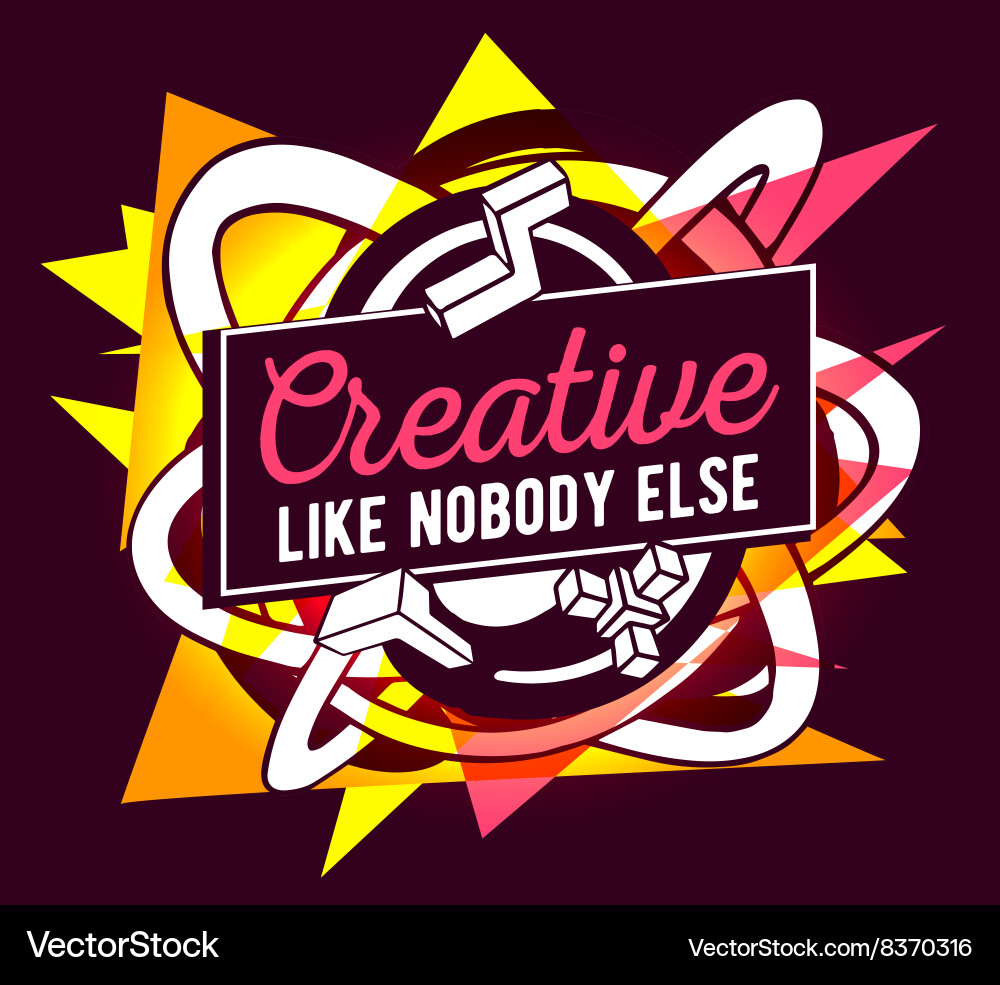 Colorful white and yellow abstract compos Vector Image