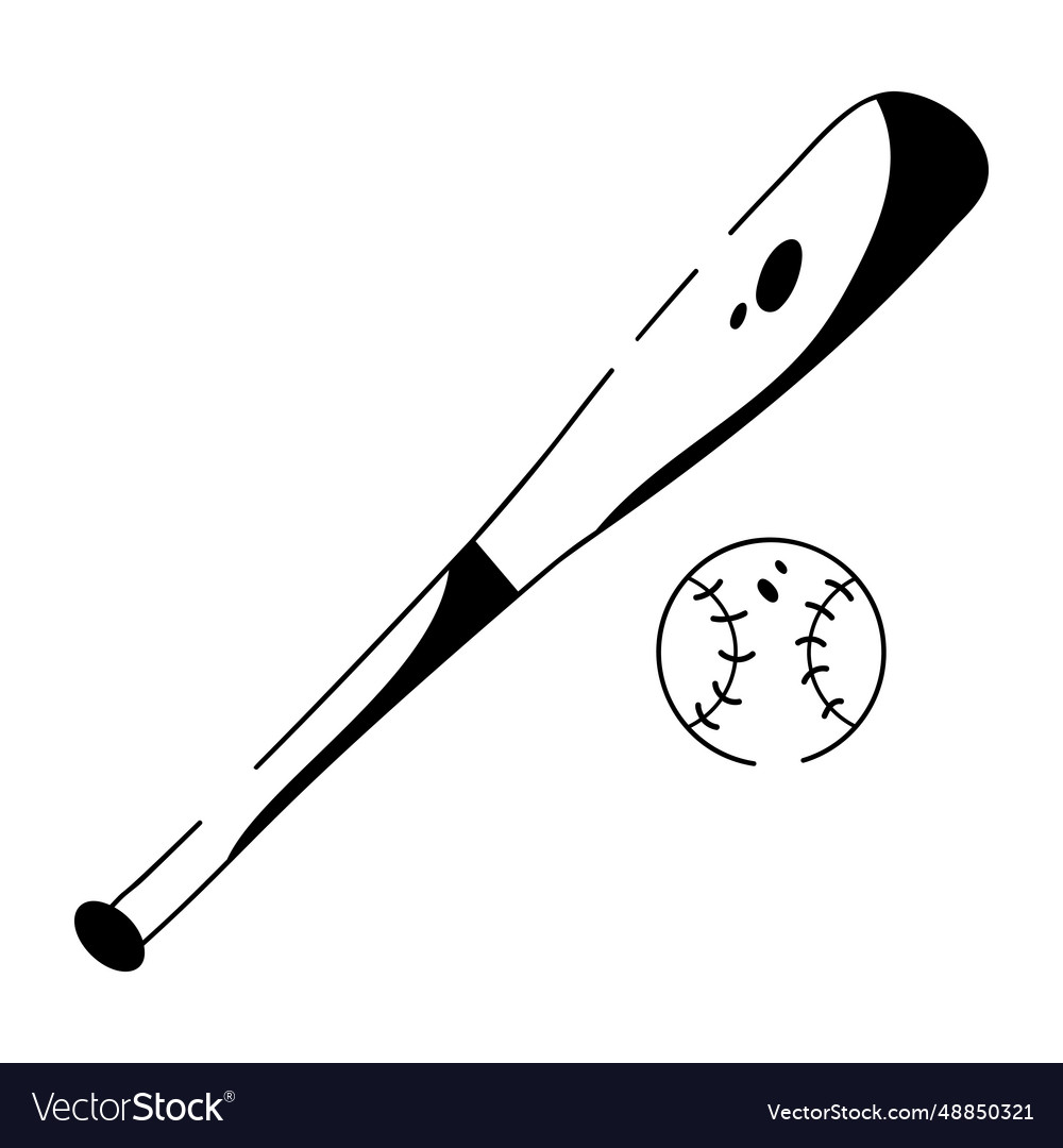 Baseball sport Royalty Free Vector Image - VectorStock