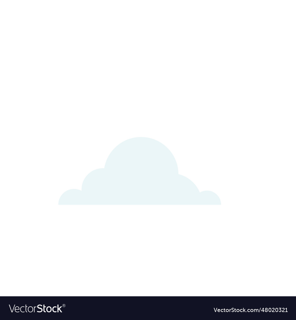 Cloud element Royalty Free Vector Image - VectorStock