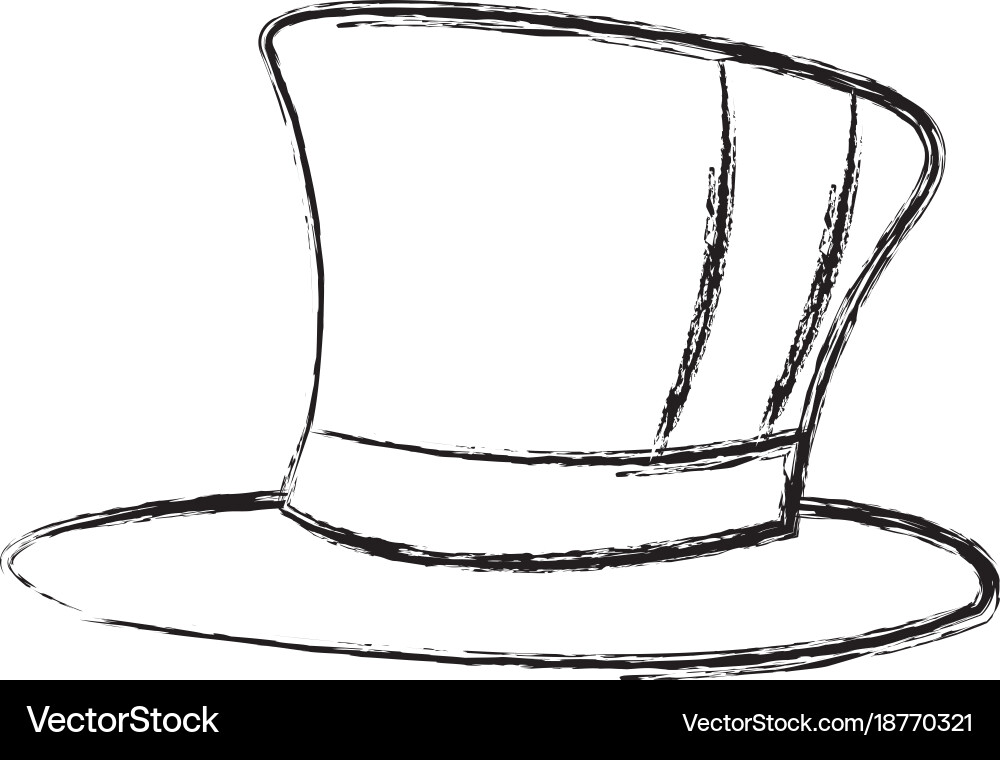 Isolated hat design Royalty Free Vector Image - VectorStock