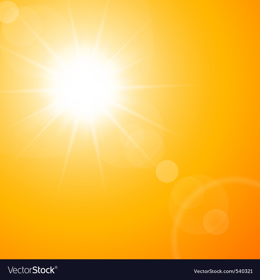 Summer sun Royalty Free Vector Image - VectorStock