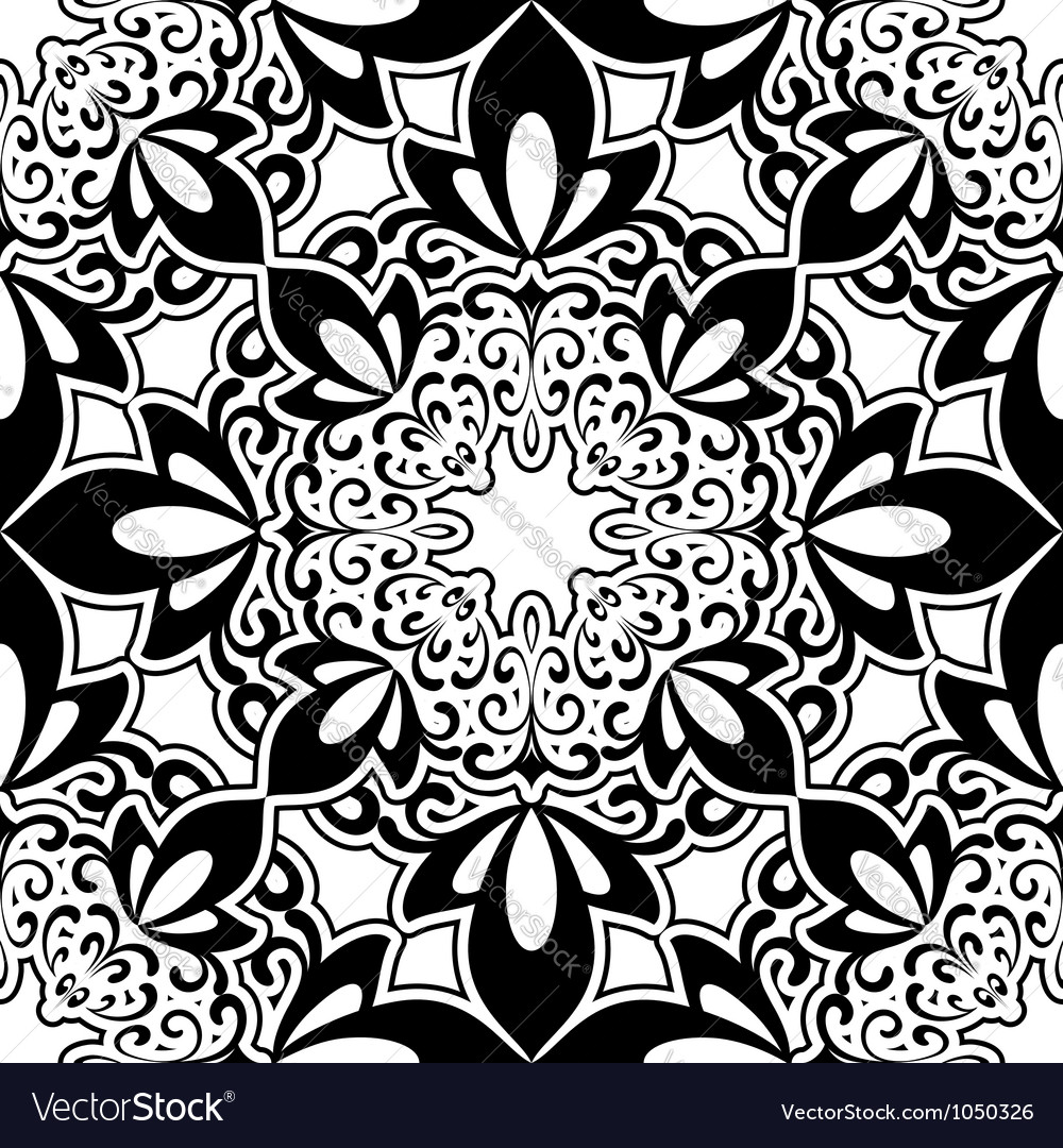 Decorative pattern Royalty Free Vector Image - VectorStock