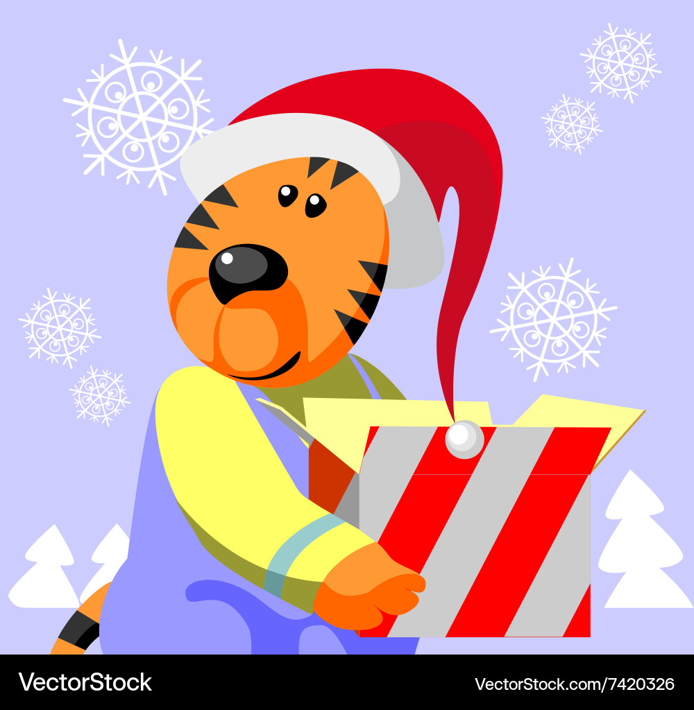 Tiger color 05 Royalty Free Vector Image - VectorStock