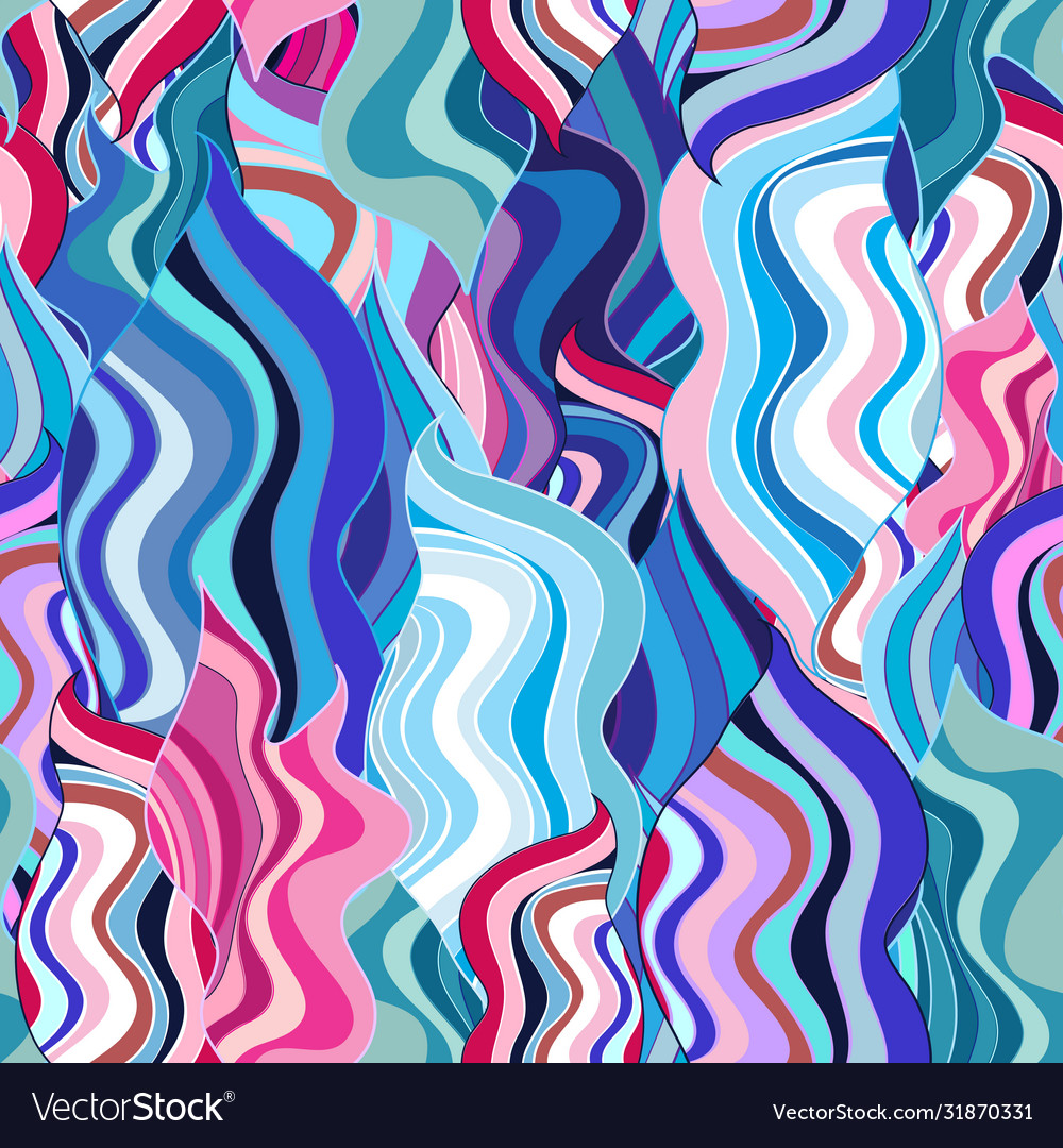 Abstract pattern wave Royalty Free Vector Image