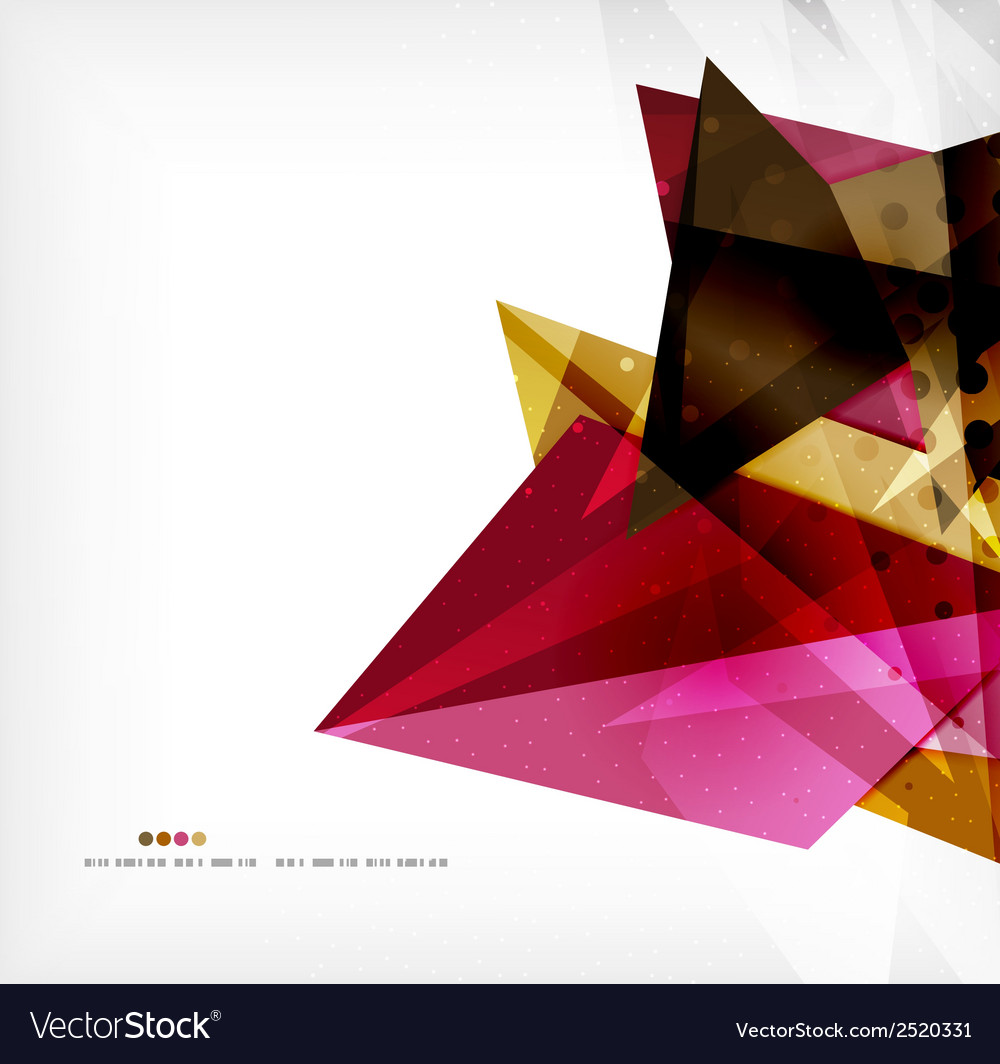 Abstract sharp angles background Royalty Free Vector Image