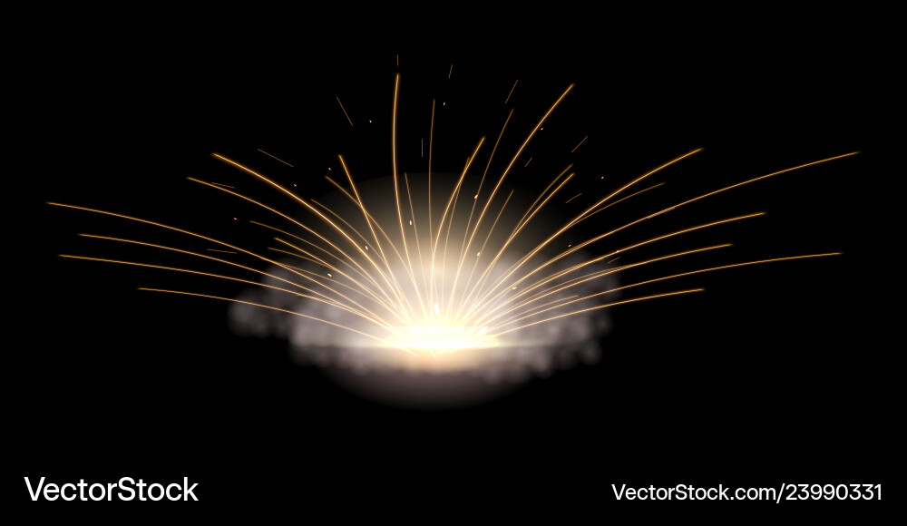 Creative flash of electric Royalty Free Vector Image