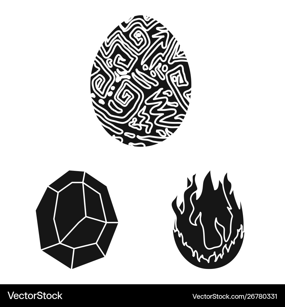 Design fantastic and cute sign set Royalty Free Vector Image
