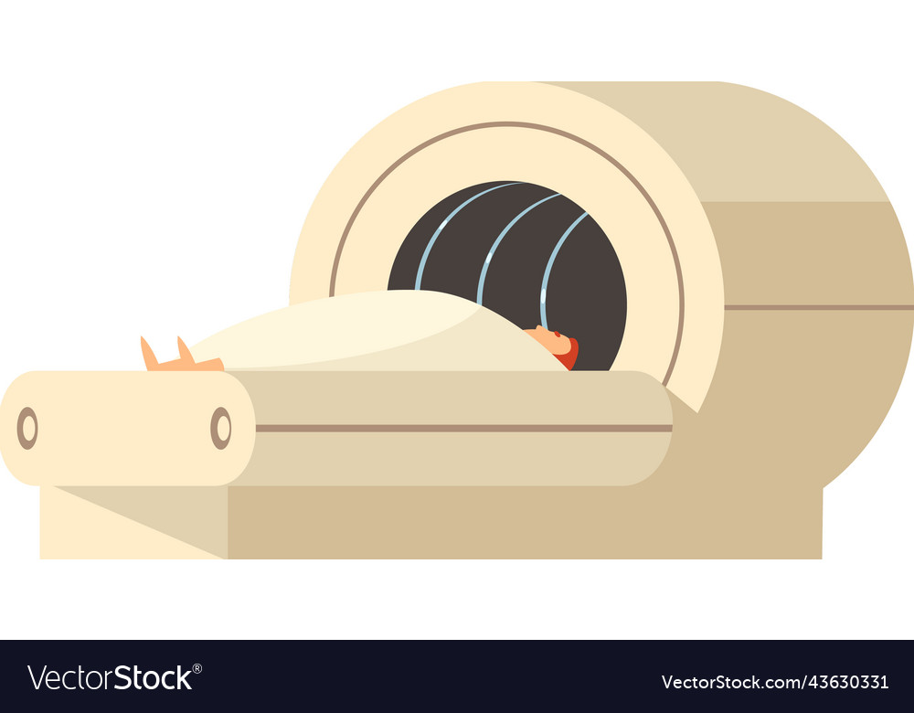Mri flat Royalty Free Vector Image - VectorStock