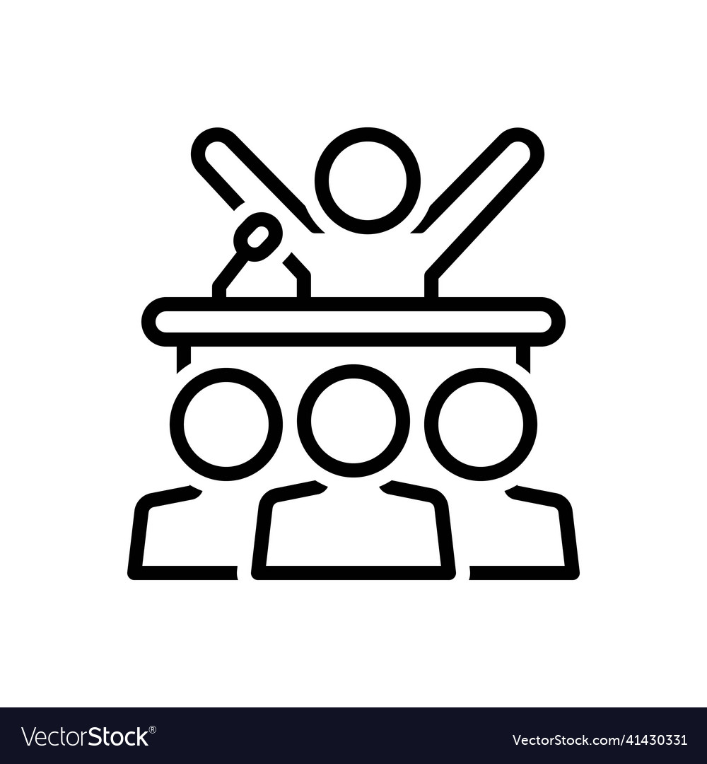 Officials Royalty Free Vector Image - VectorStock