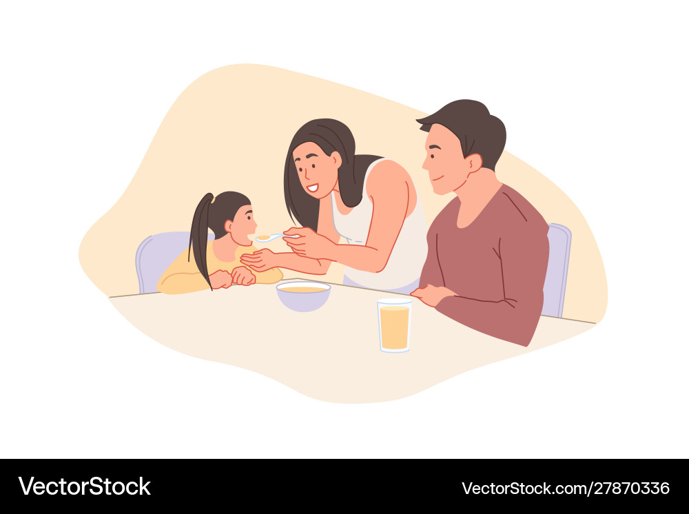 Childhood and parenthood concept Royalty Free Vector Image