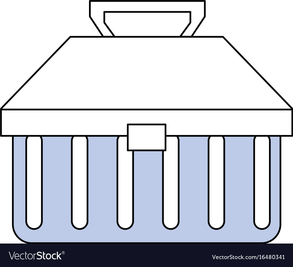 Tools box kit Royalty Free Vector Image - VectorStock