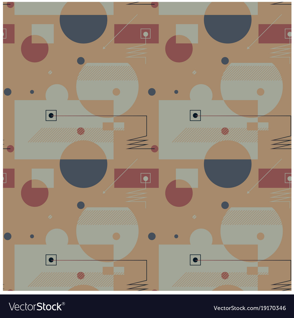 Abstract geometric seamless pattern Royalty Free Vector