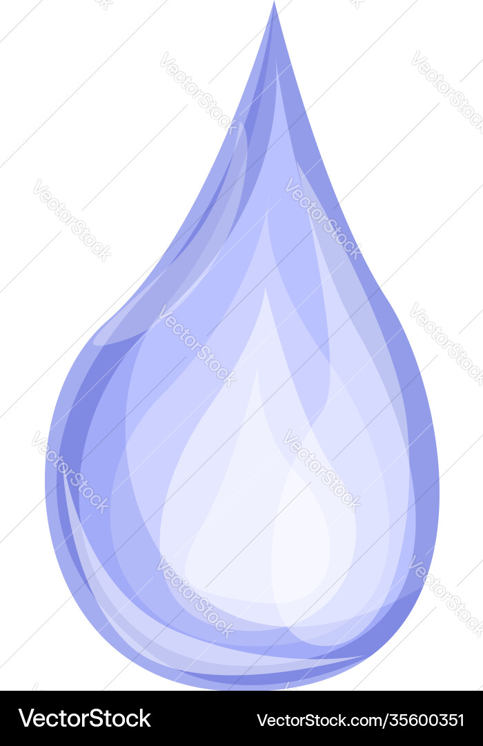 Burning gas flame icon cartoon style Royalty Free Vector