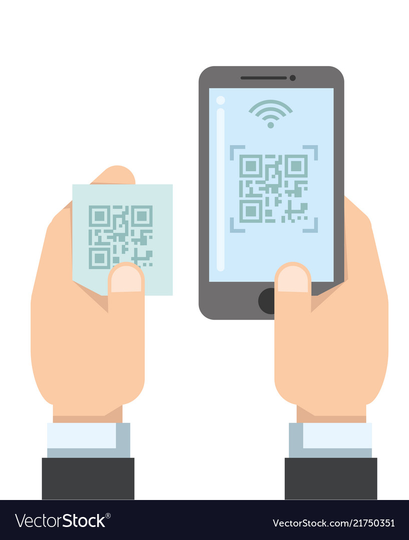 Payment using bar code scanning method trough Vector Image